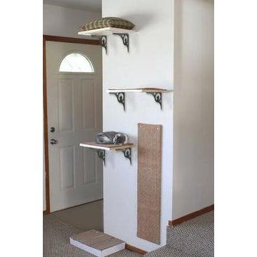 Cat Shelf Stainless Steel Brackets - Helping Animal Shelters – Cascade ...