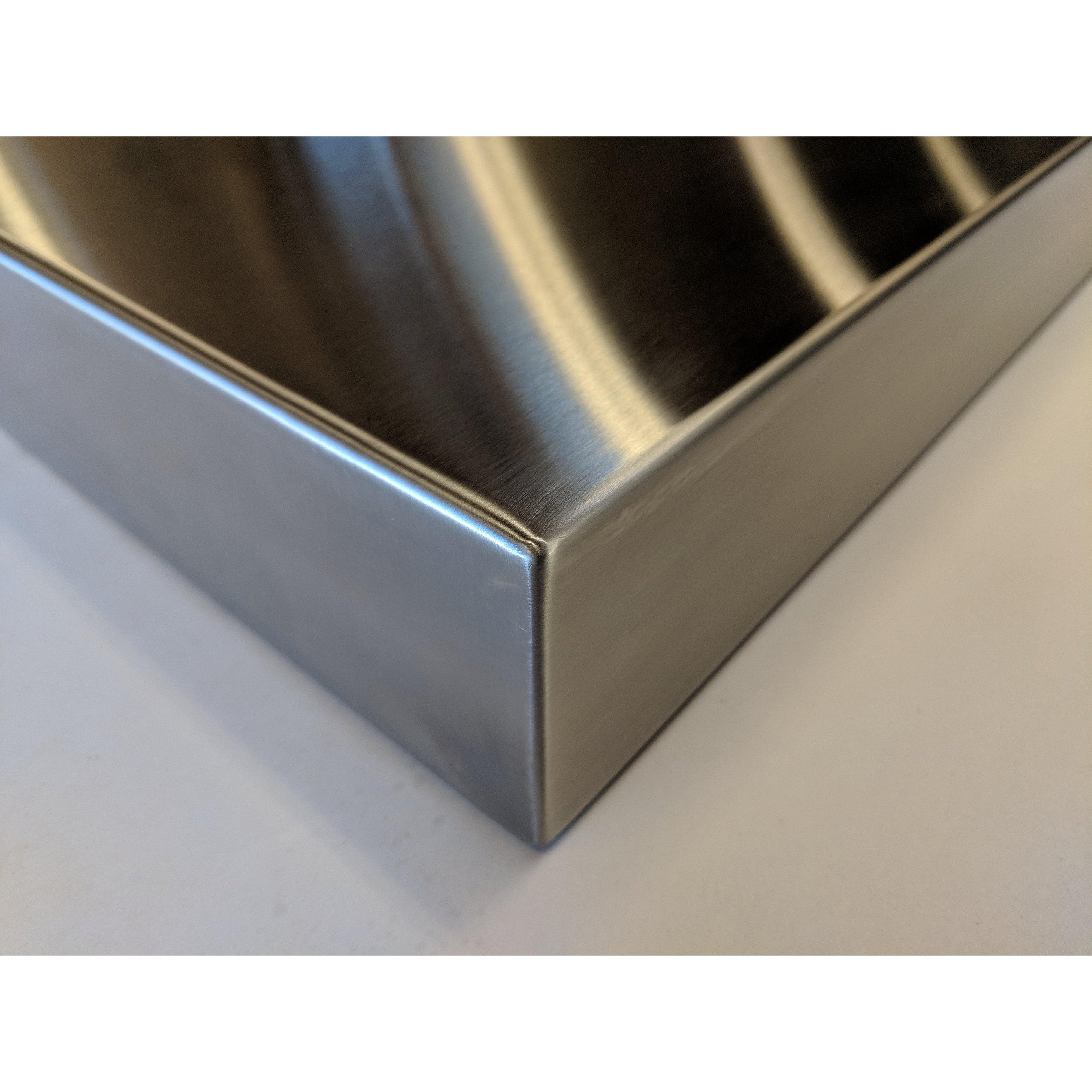 Stainless Steel Floating Shelf 10" Deep for Kitchen, Bathroom and Home ...